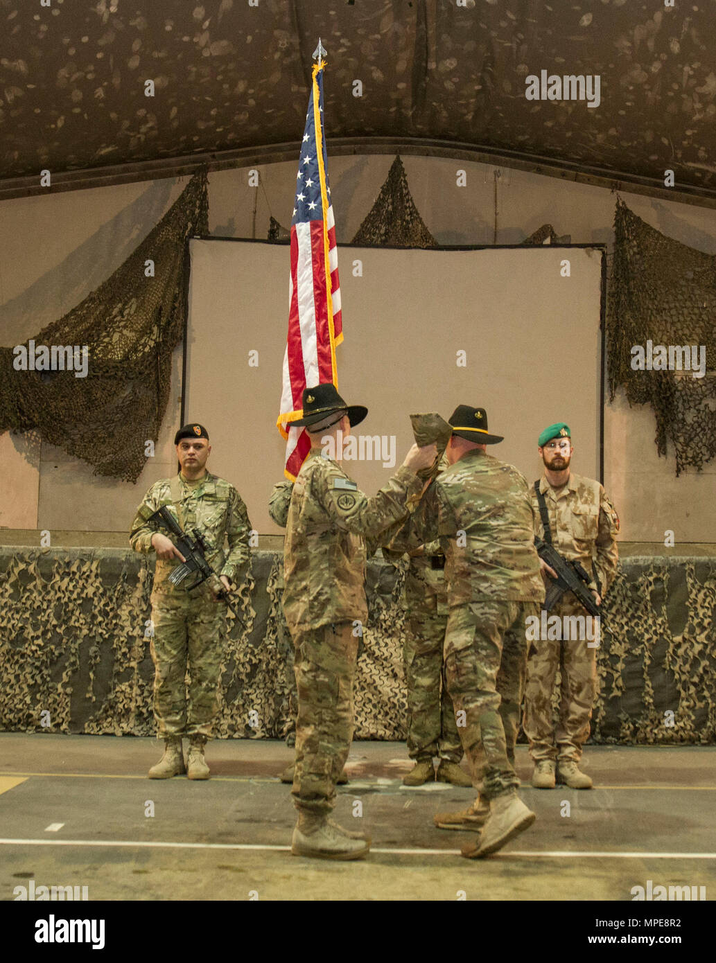 Lt. Col. Jason Davis, commander of the 1st Squadron, 3d Cavalry ...