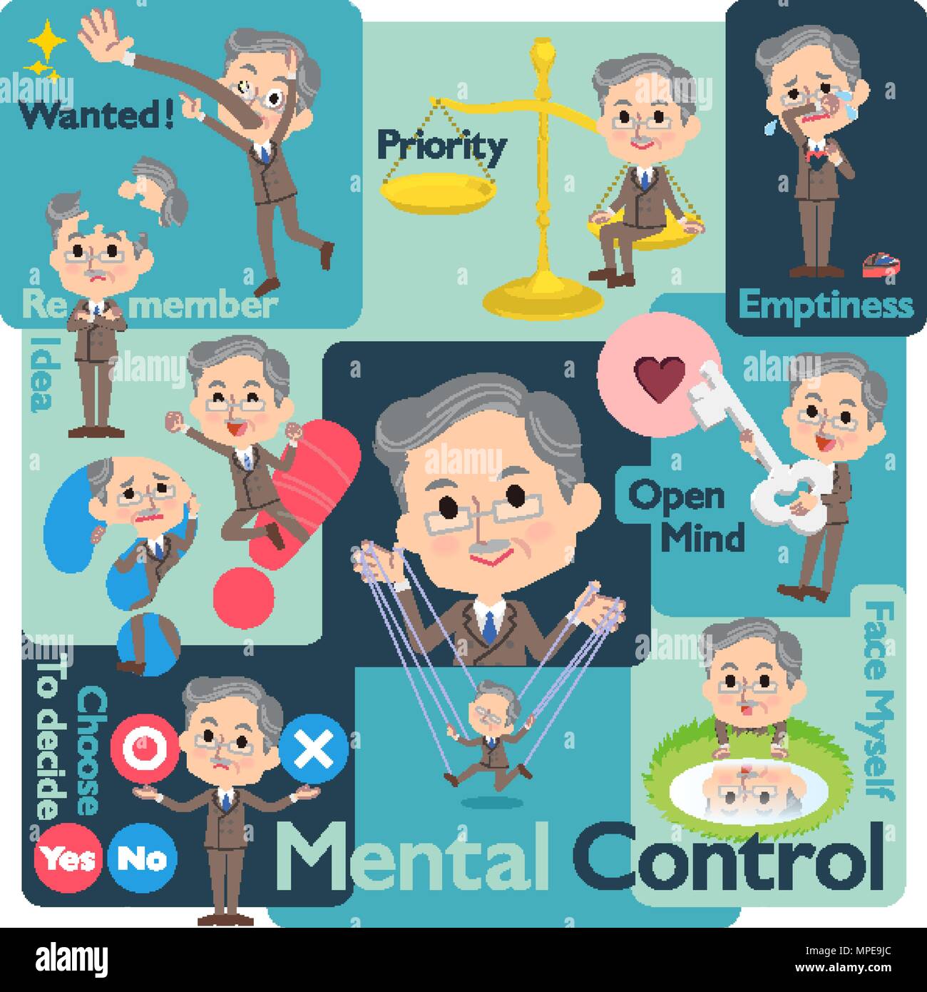 Volition vector vectors hi-res stock photography and images - Alamy