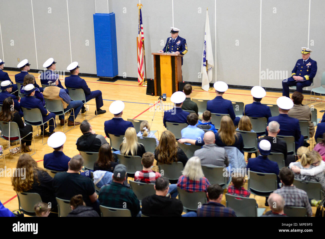 Master Chief Petty Officer of the Coast Guard Steven W. Cantrell ...