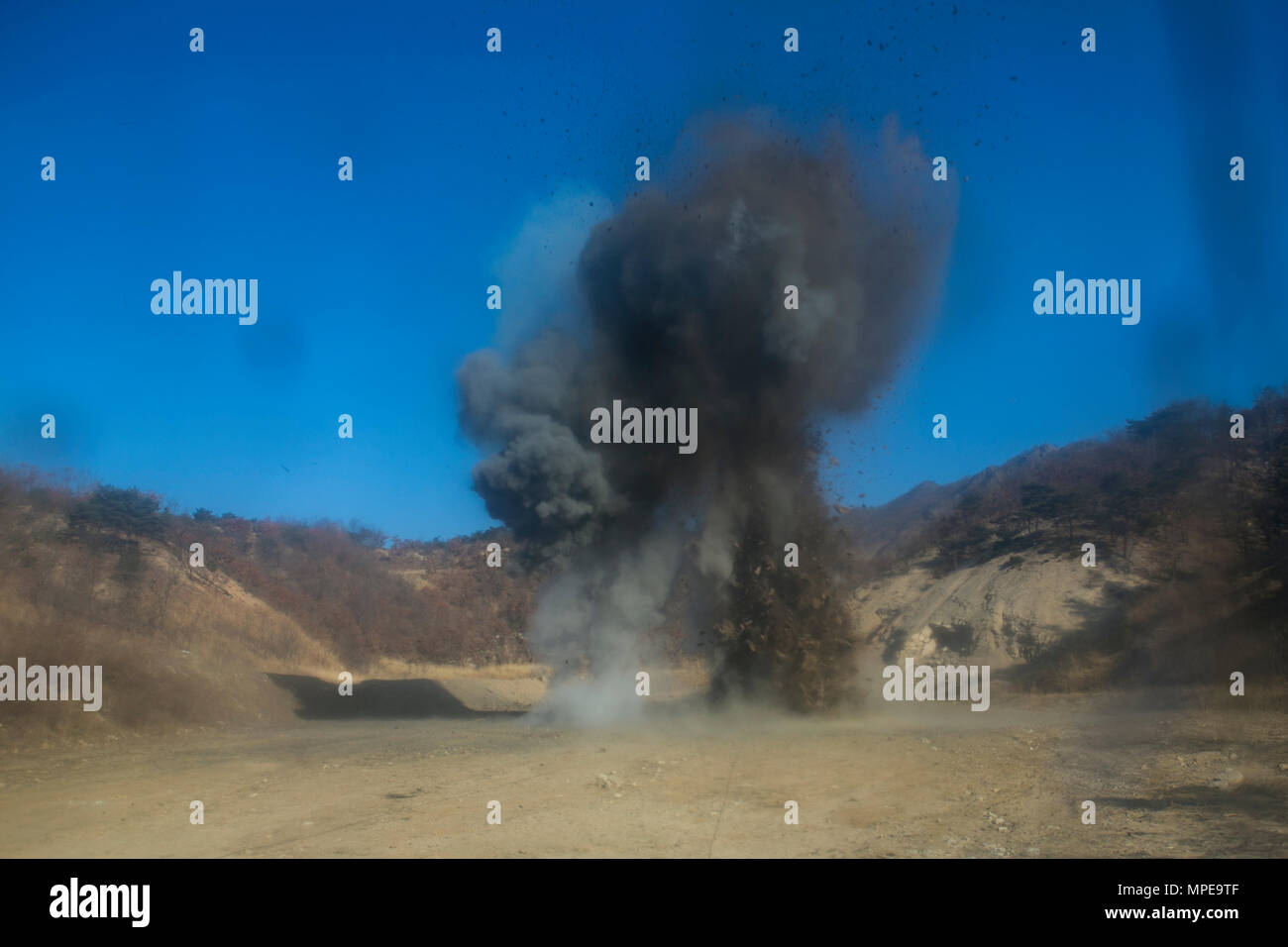 Cratering charge hi-res stock photography and images - Alamy