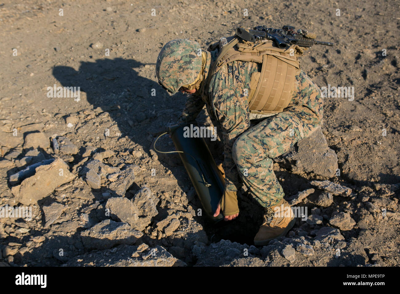 Cratering charge hi-res stock photography and images - Alamy