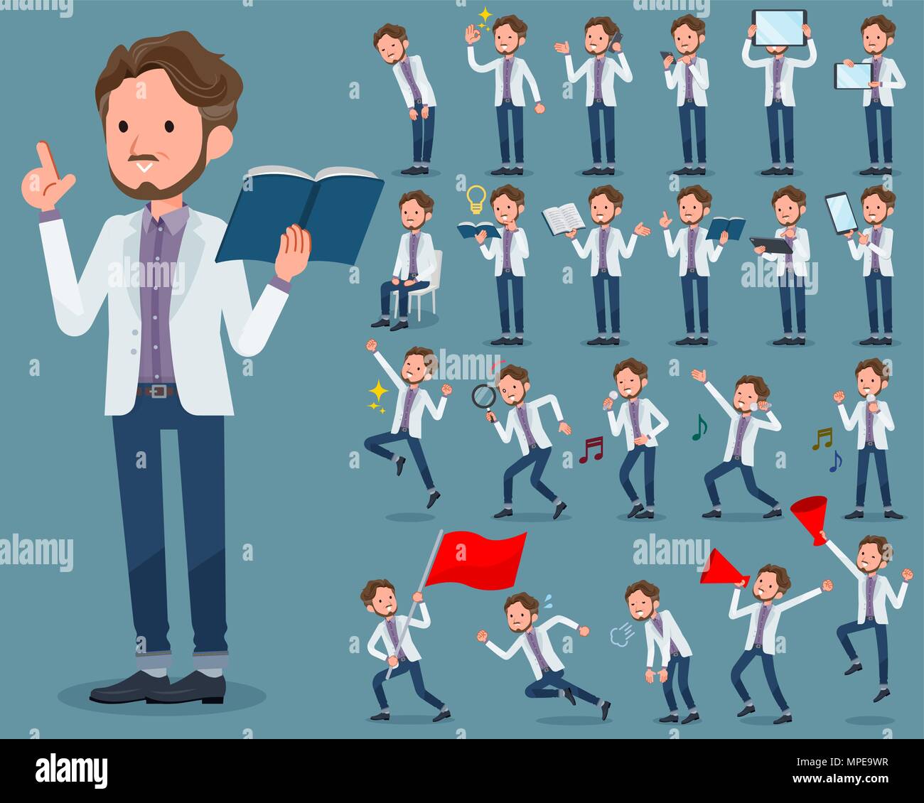 Aged men with Stock Vector Images - Alamy