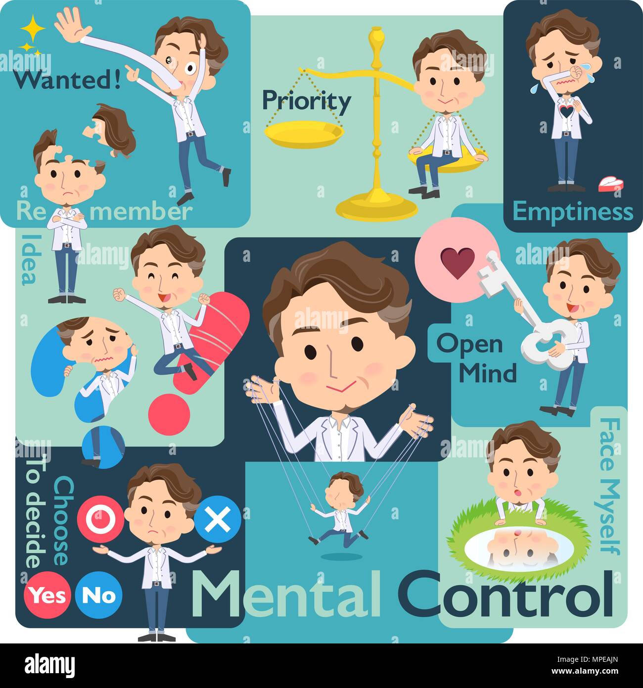 Volition vector vectors hi-res stock photography and images - Alamy