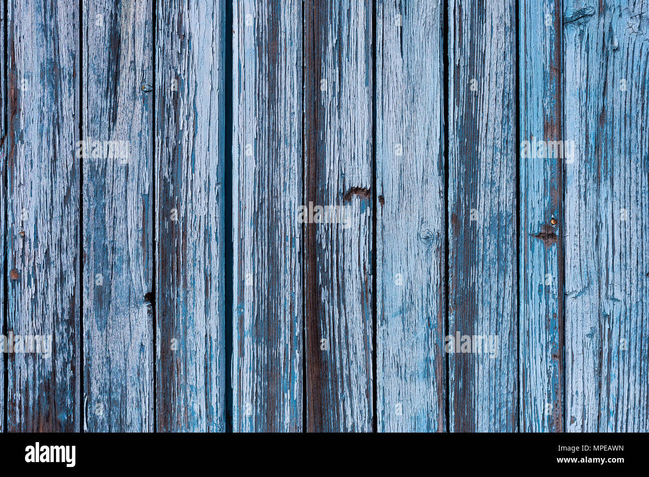 The old blue wood texture with natural patterns Stock Photo - Alamy