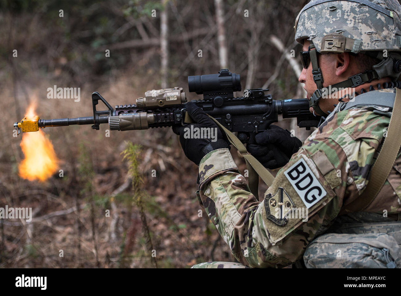 Staff Sgt. Christopher Elliott, 822d Base Defense Squadron fireteam ...