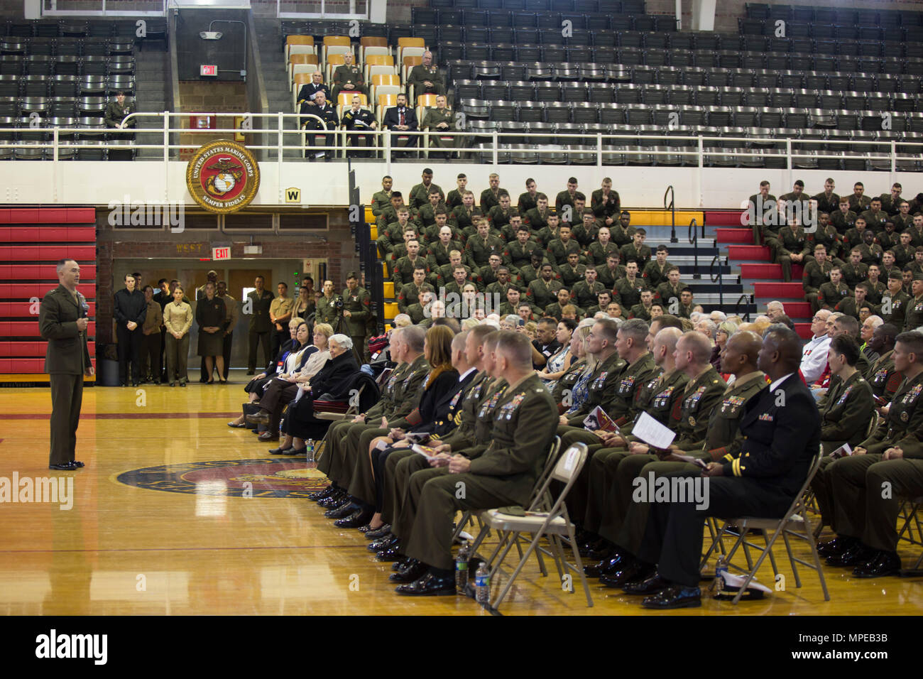 U.S. Marine Corps Maj. Gen. John K. Love, commanding general, 2nd ...