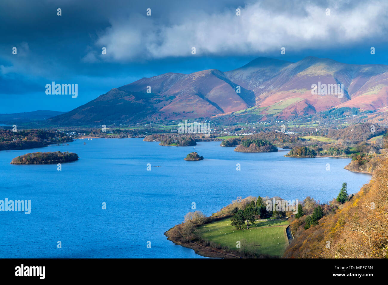 Derwent Water From Surprise View Stock Photos & Derwent Water From ...