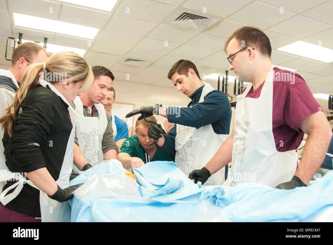 Soldiers with Army Trauma Training Center’s Combat Extremity Surgery ...