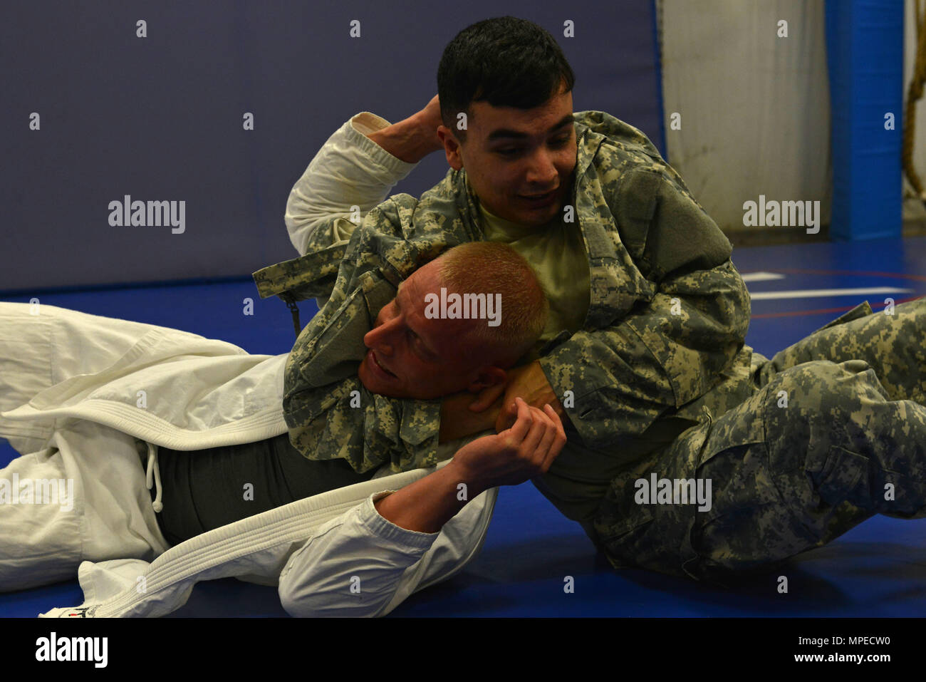 U.S. Army Spc. Matthew Roverso, U.S. Army Central geospatial engineer ...