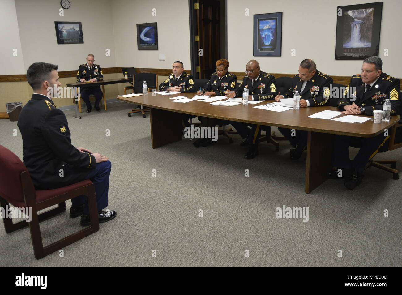 At the 4th ESC Best Warrior Competition, a group of Army Reserve senior ...