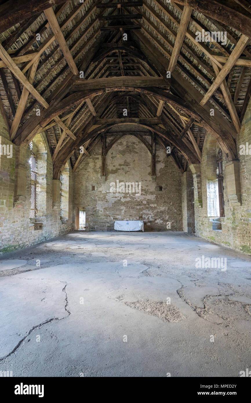 Stokesay castle shropshire interior hi-res stock photography and images ...