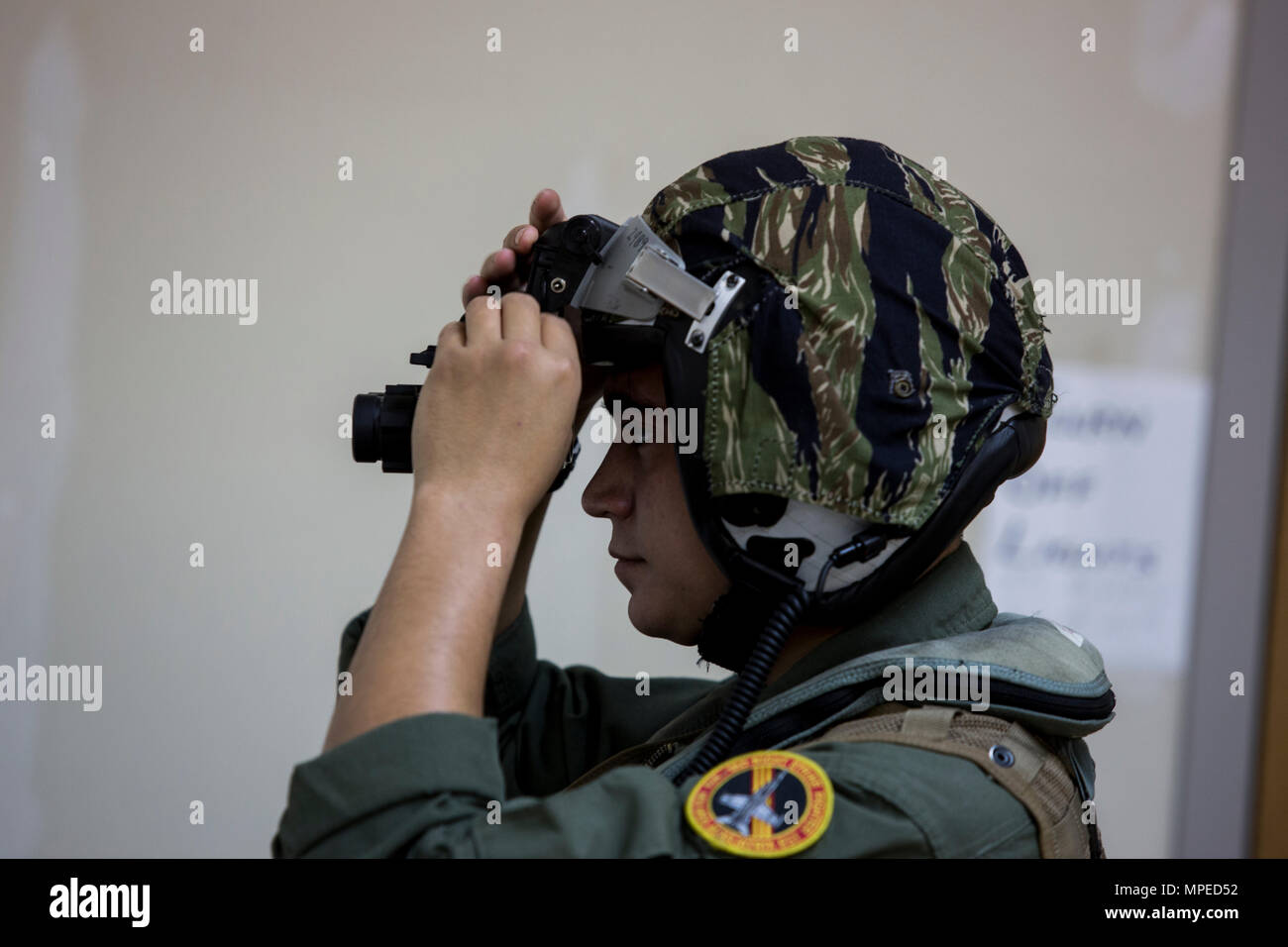 U.S. Marine Corps Capt. Alex Bellone, a pilot with Marine All-Weather ...