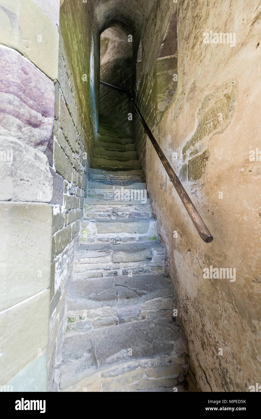 Stokesay castle shropshire interior hi-res stock photography and images ...