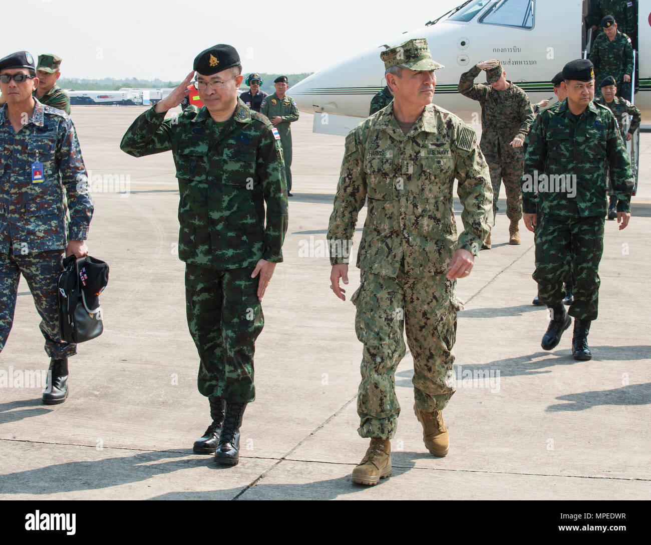 Commander in chief of the royal thai navy hi-res stock photography and ...