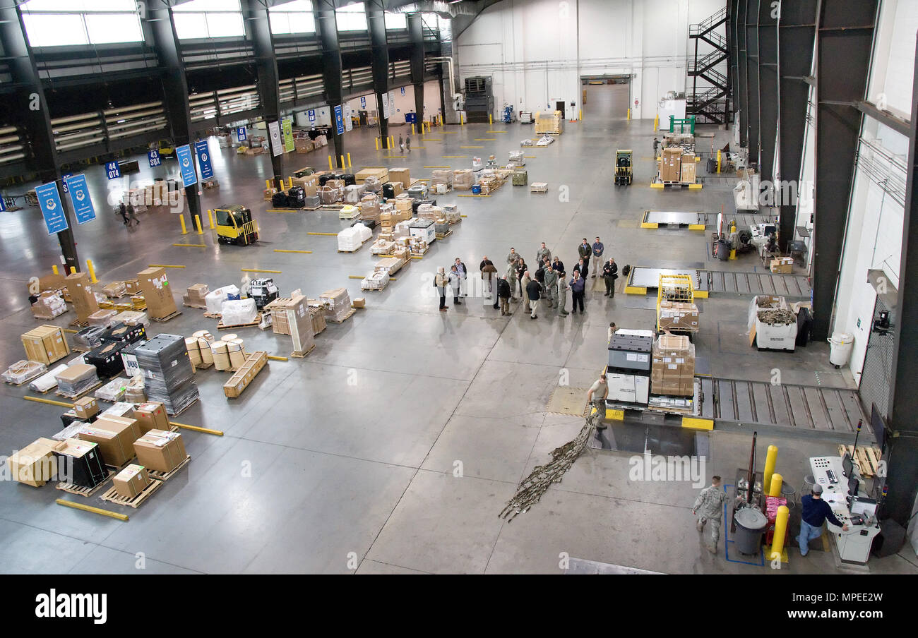 Members of Air Mobility Command’s “Aerial Port of the Future” study ...