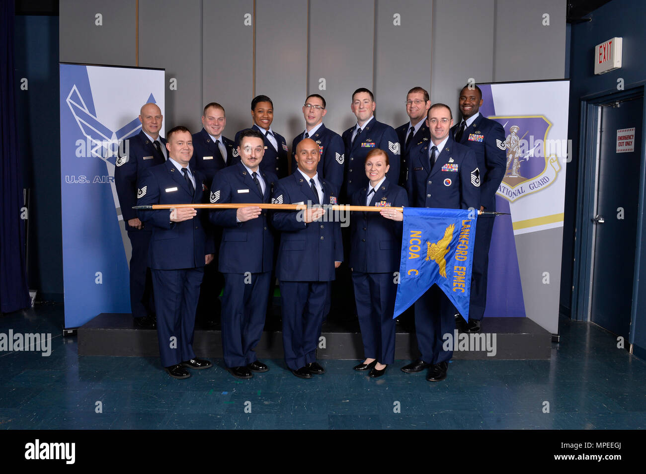 NCO academy class 17-2, C Flight, at the Chief Master Sergeant Paul H ...
