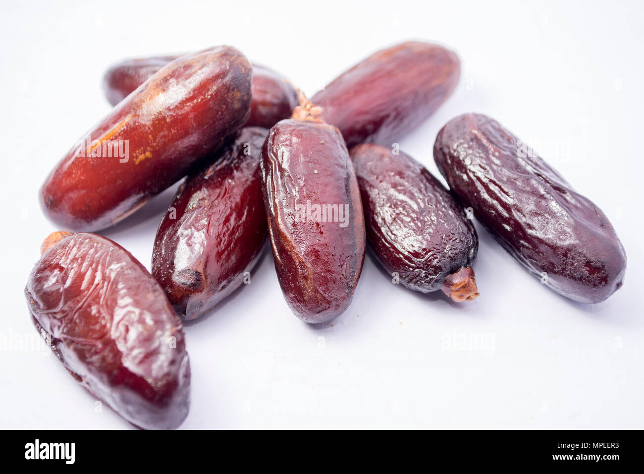 dates in white background Stock Photo - Alamy