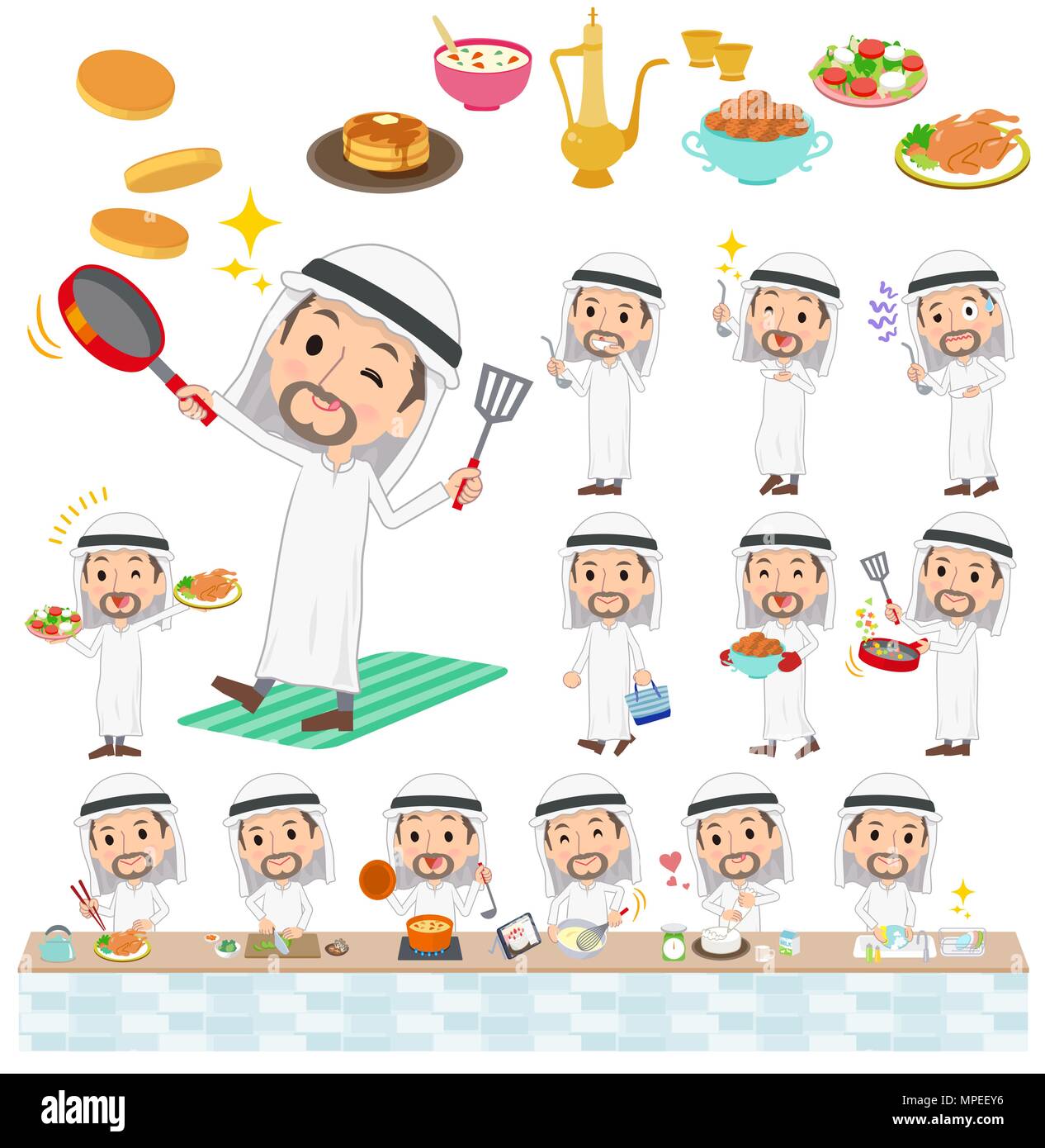 Men cooking Cut Out Stock Images & Pictures - Alamy