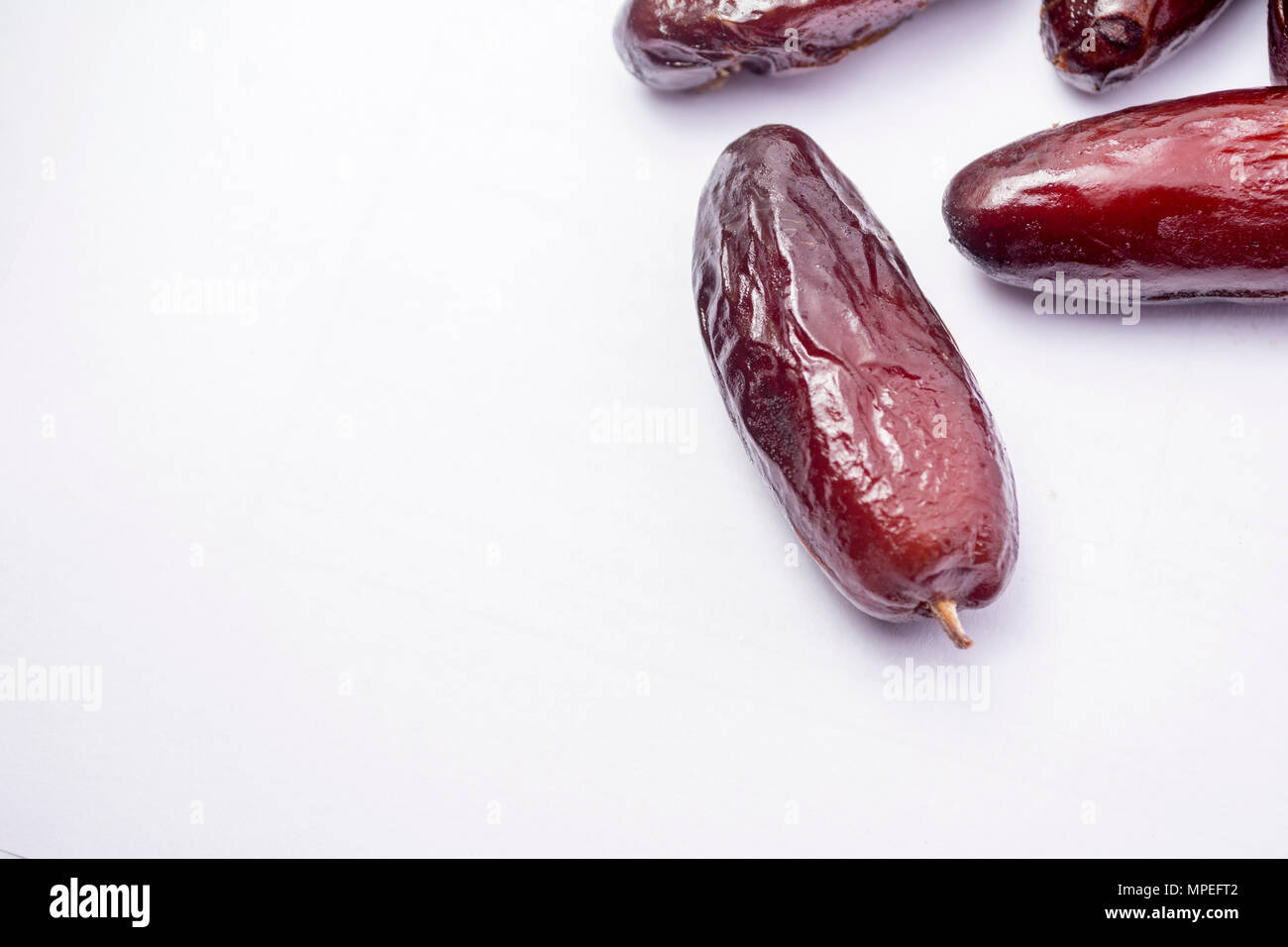 dates in white background Stock Photo - Alamy