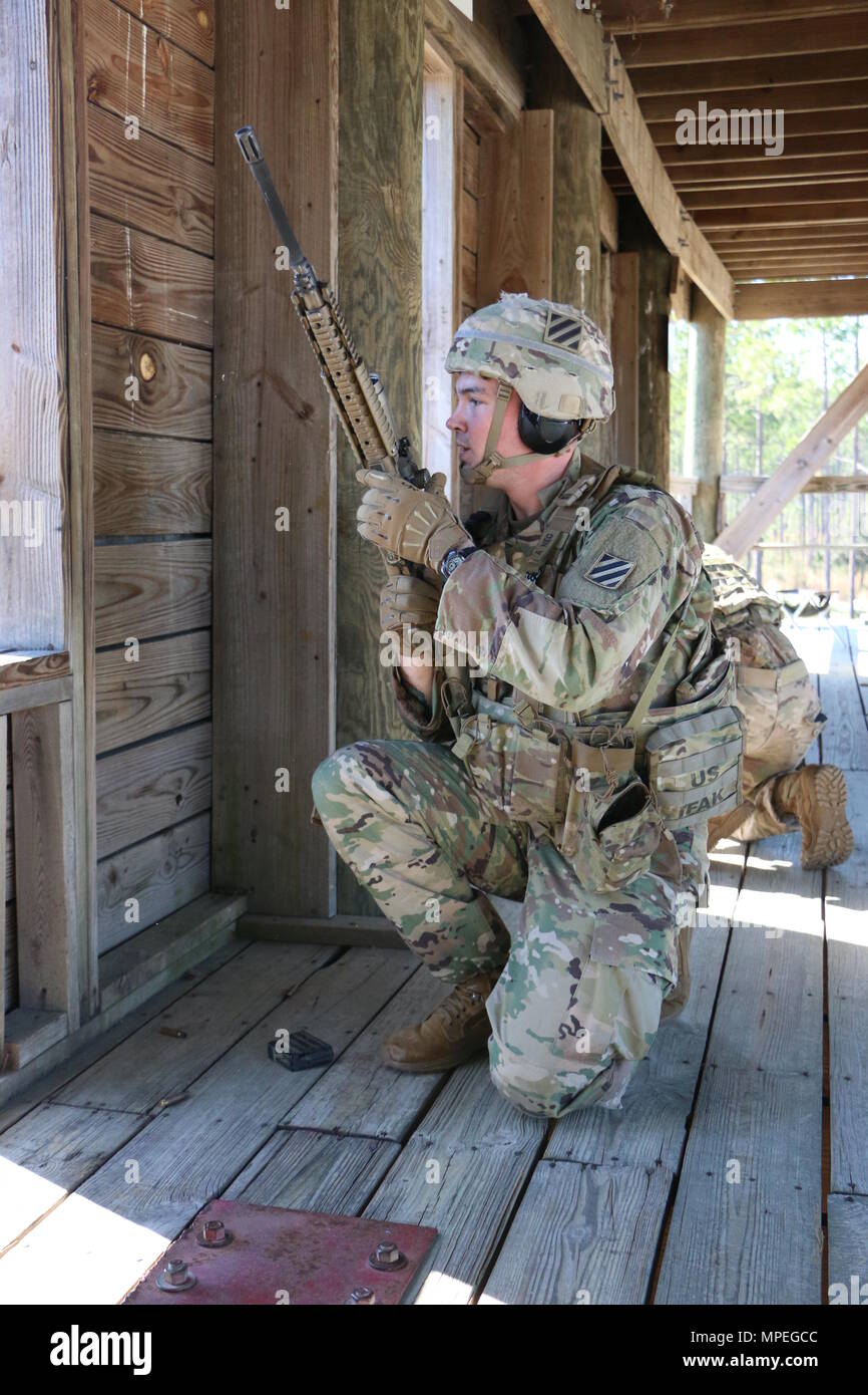 Sgt. John Heard, sniper section team leader with Charlie Troop, 6th ...