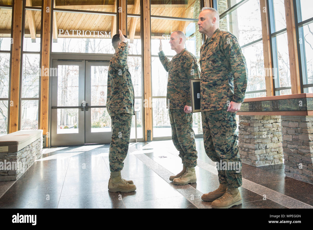U.S. Marine Corps GySgt. Randall L. Salinas, administrative specialist ...