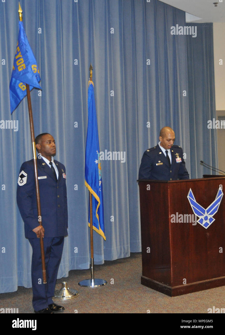 Commander of the 960th Cyberspace Operations Group, Col. Anthony ...