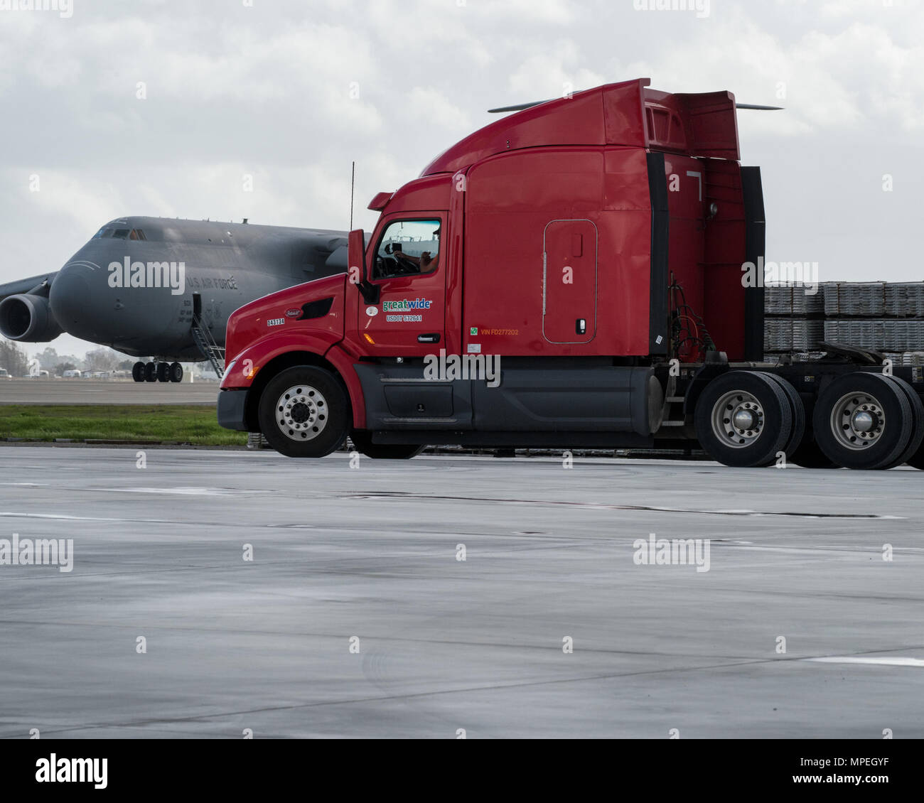 Auxiliary spillway staging area hi-res stock photography and images - Alamy