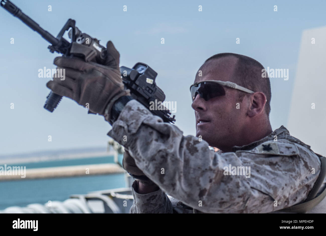 U.S. 5TH FLEET AREA OF OPERATION, USS Somerset (Feb. 10, 2017) U.S ...