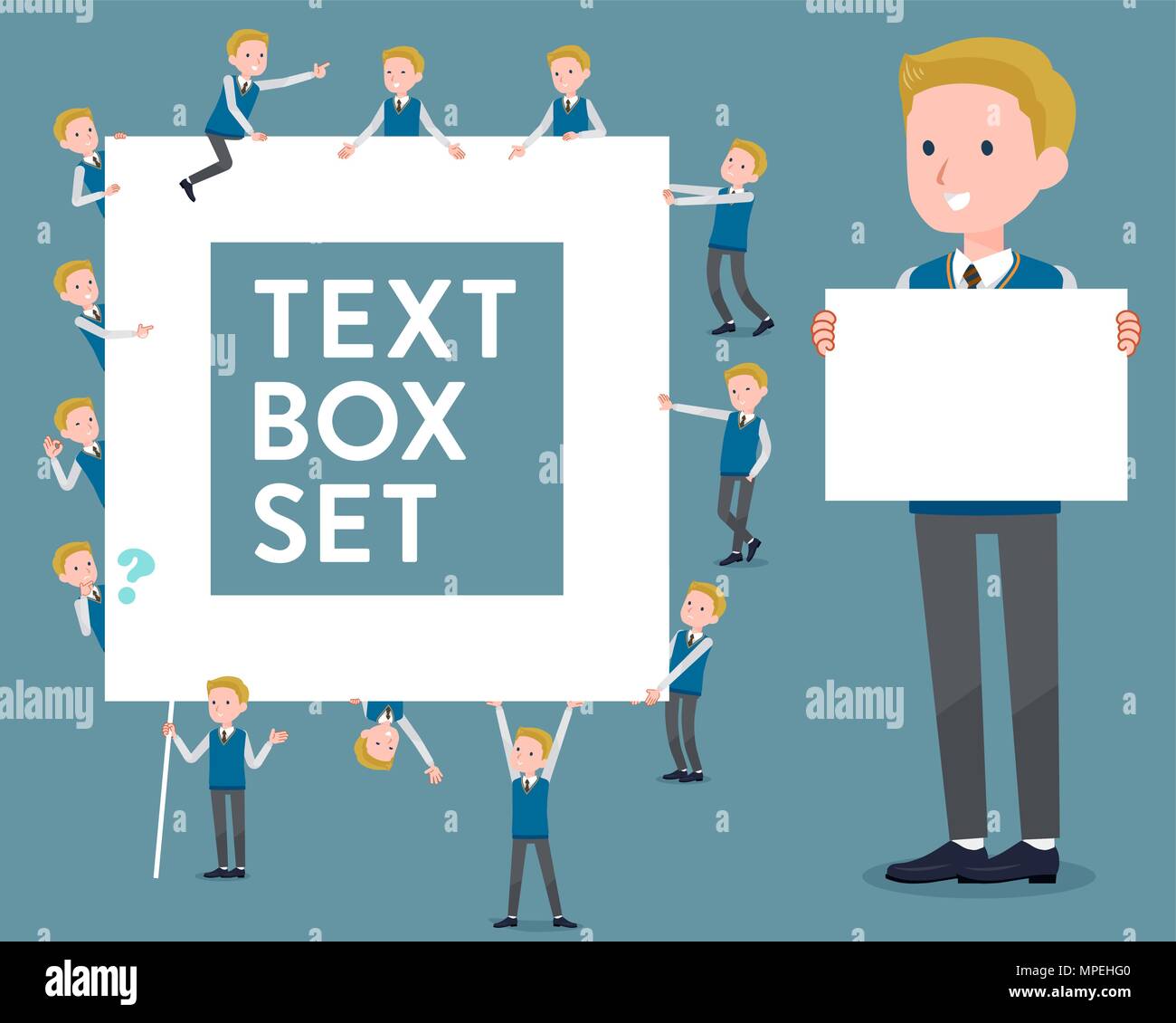 Communication board teen Stock Vector Images - Alamy