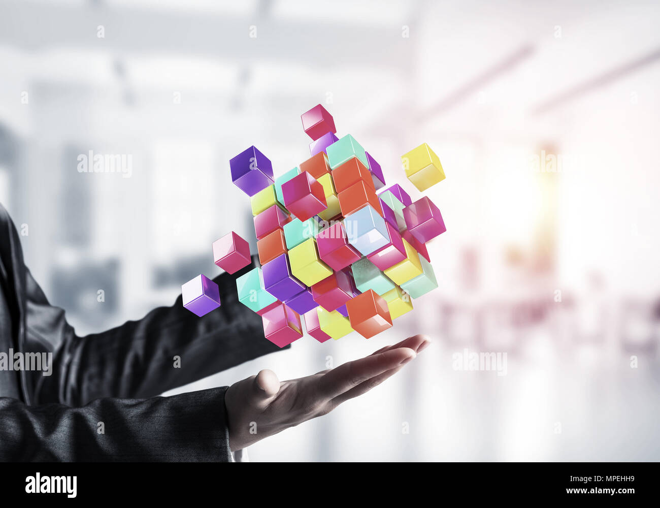 Deep analyzing and problem solving concepts Stock Photo - Alamy