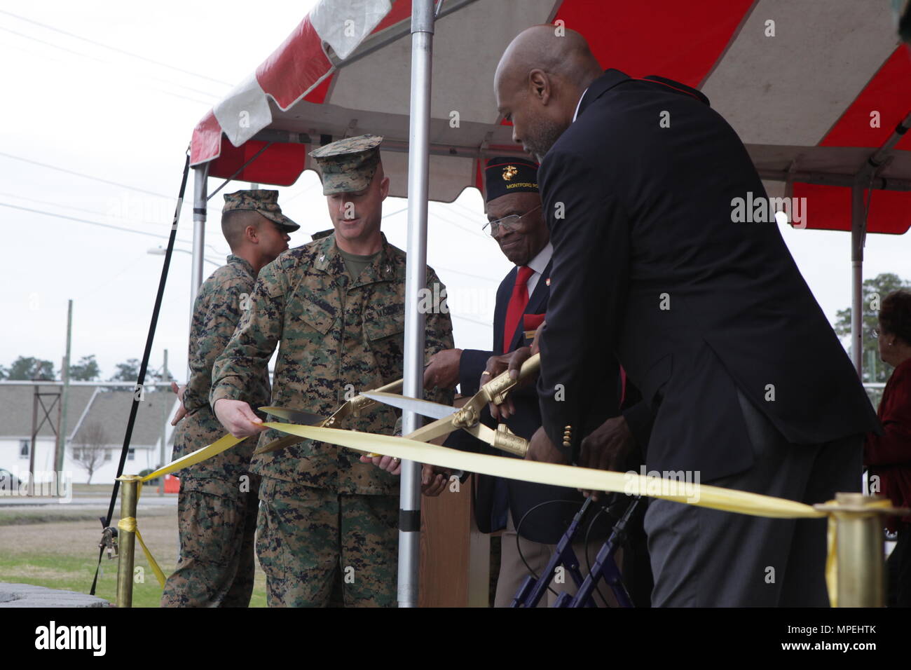 U.S. Marine Corps Col. David P. Grant, commanding officer of Marine ...