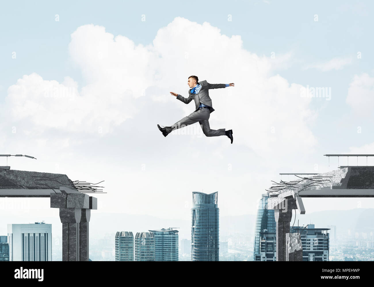 Problem and difficulties overcoming concept Stock Photo - Alamy