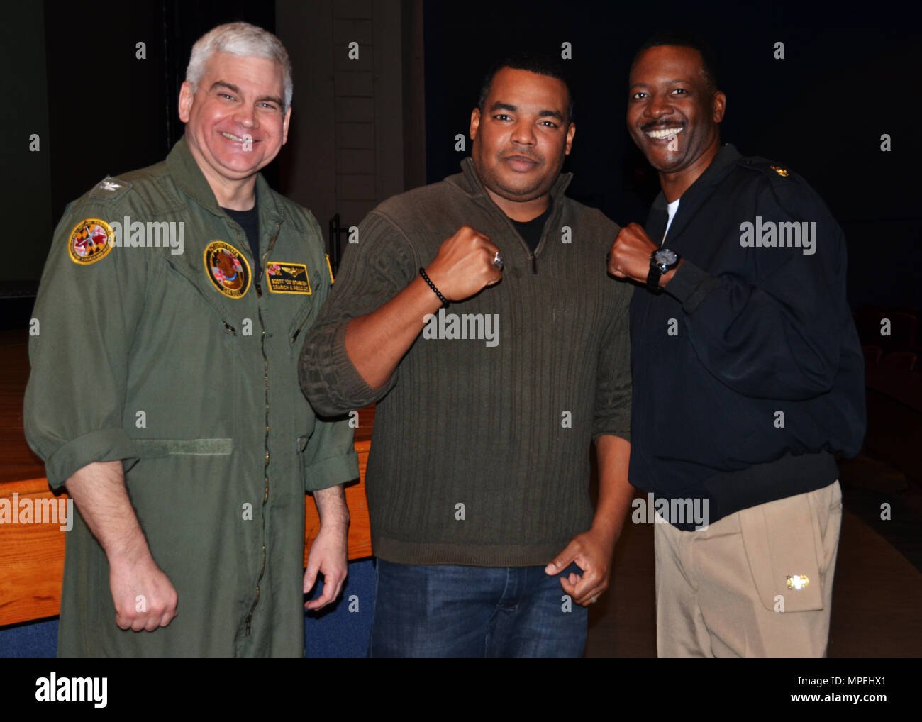 PATUXENT RIVER, Maryland (Feb. 9, 2017) - From left, Capt. Scott ...
