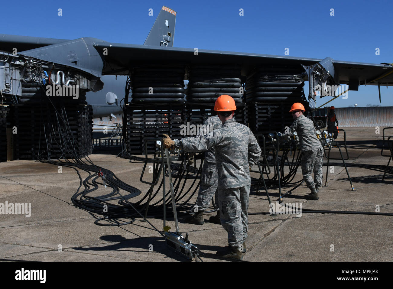 Exercises with airbags hi-res stock photography and images - Alamy