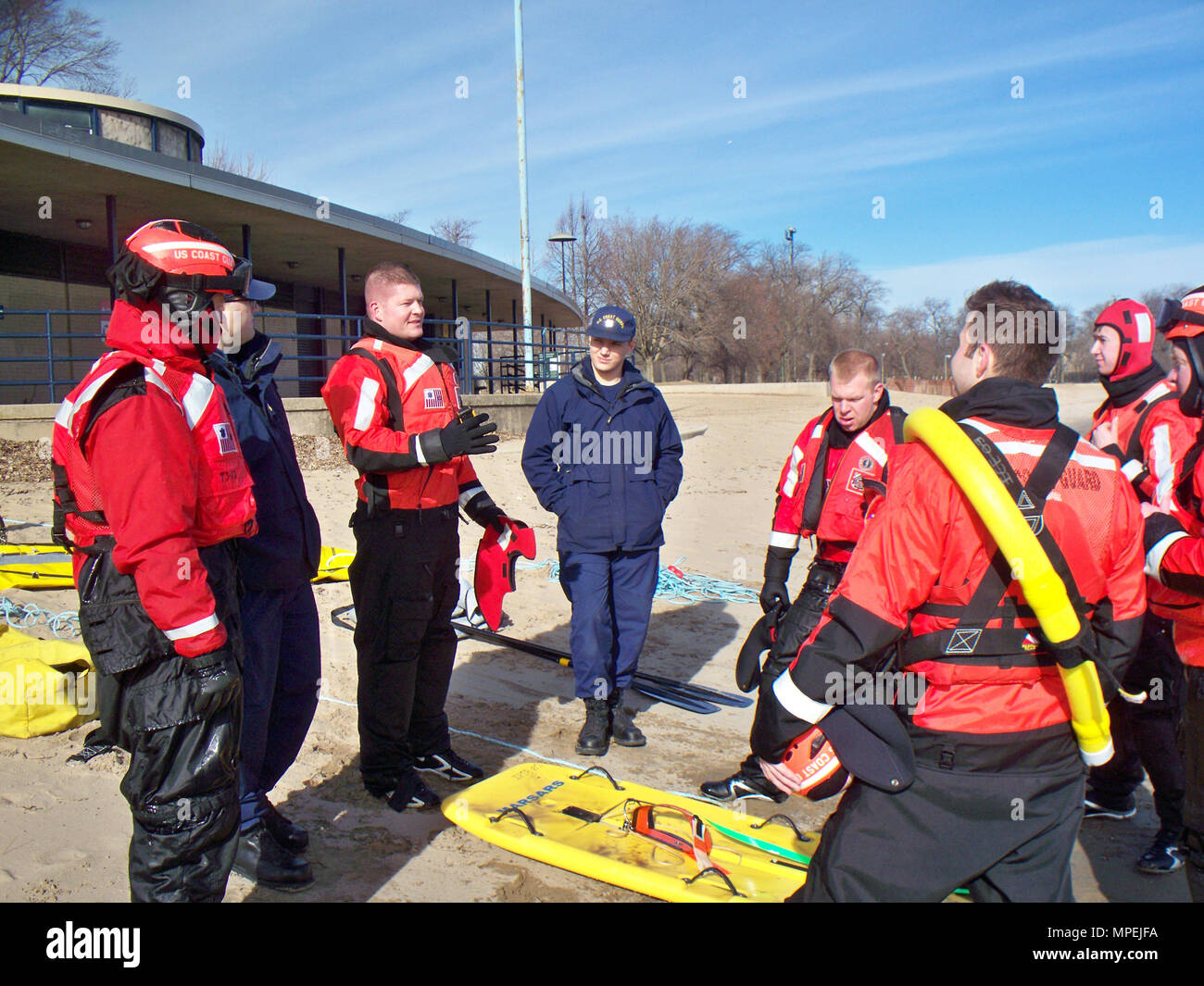 Chicago coast guard station hi-res stock photography and images - Alamy