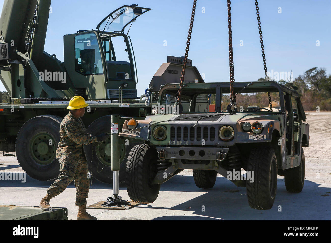 U.S. Marine Corps Staff Sgt. Johnathon R. Robinson, Heavy Equipment ...