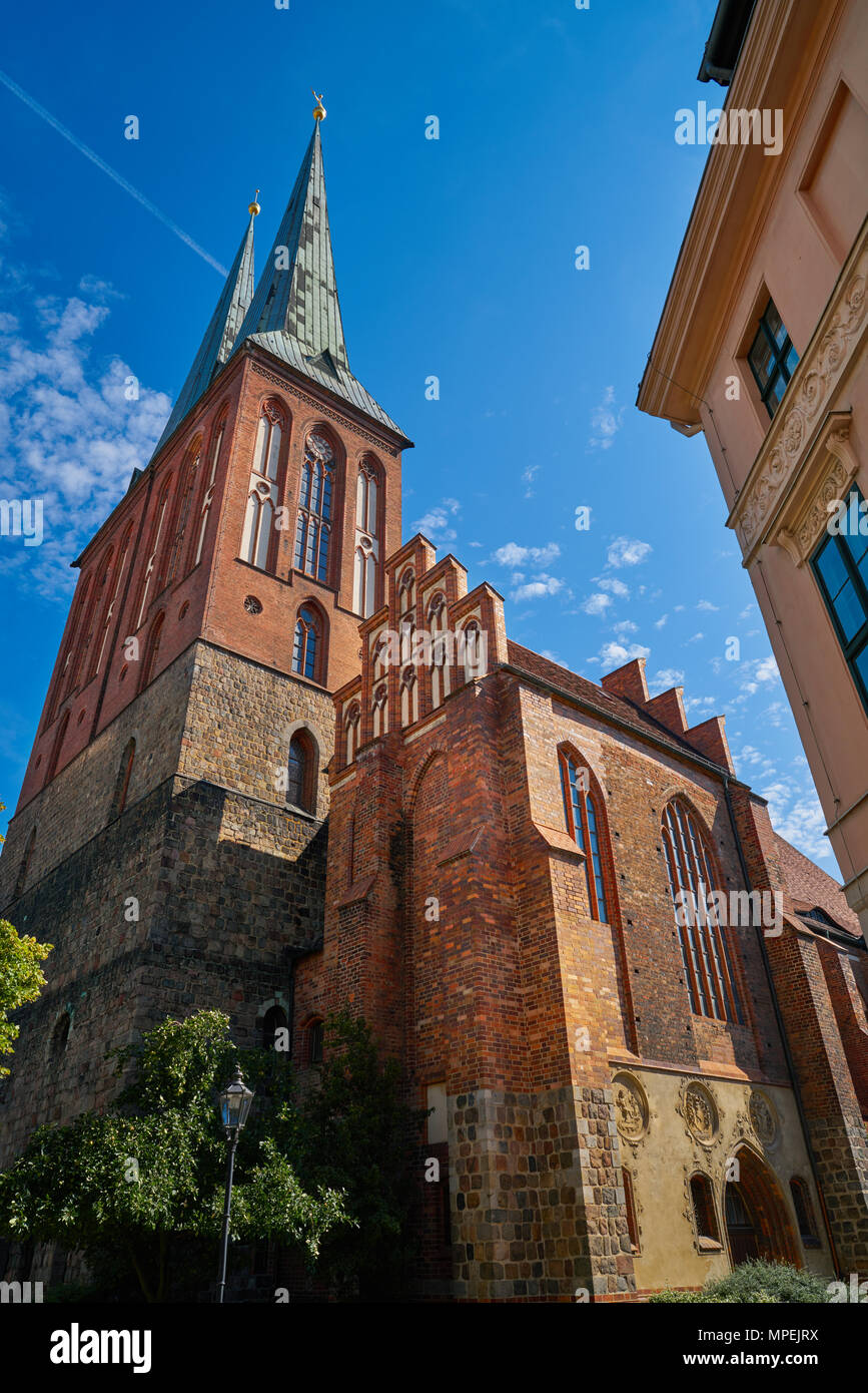 Berlin Nikolaikirche church in Germany baltic gothic artchitecture ...