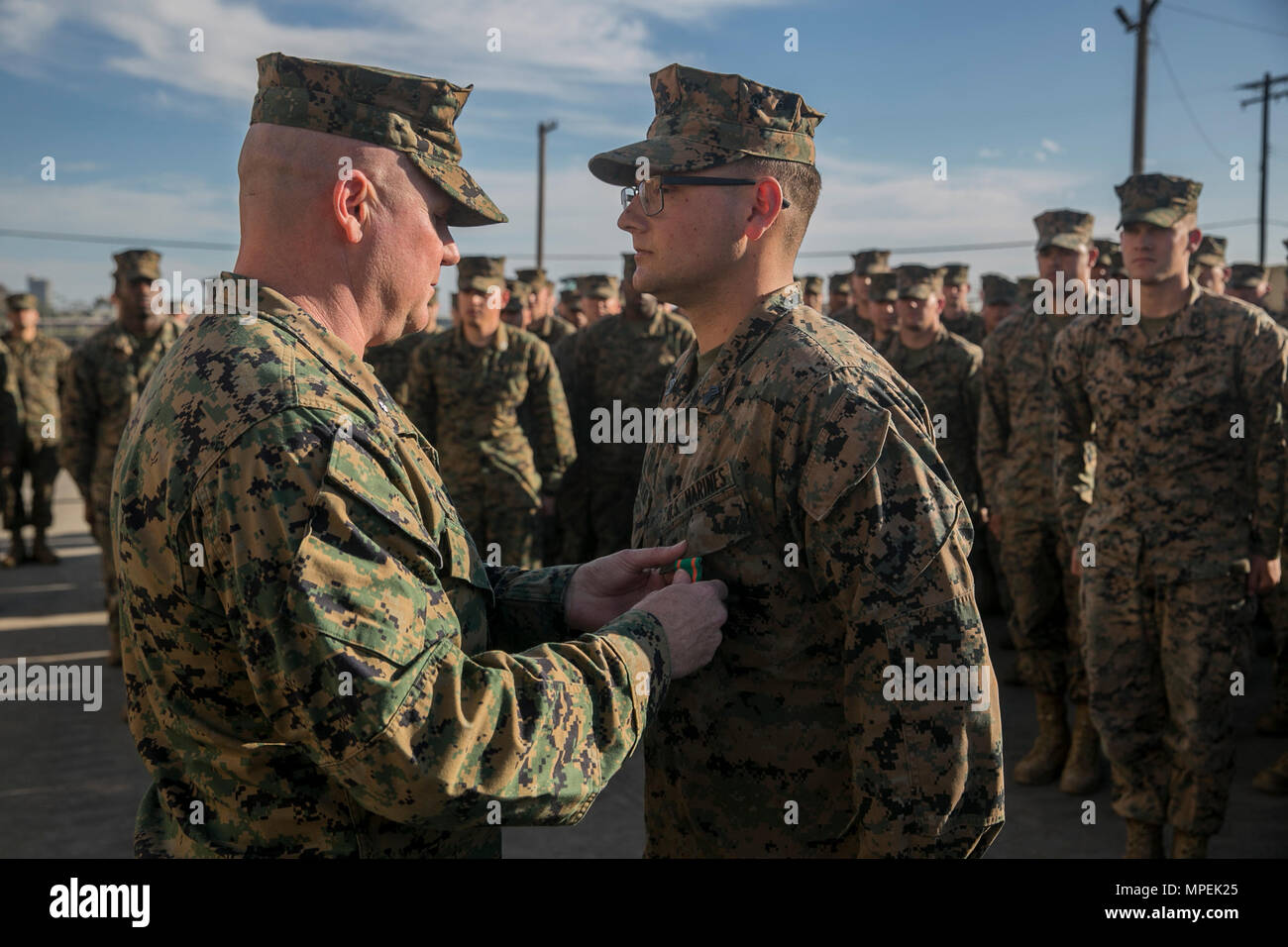 Sgt. Alexander Corallo, an engineer equipment operator with 3rd Assault ...