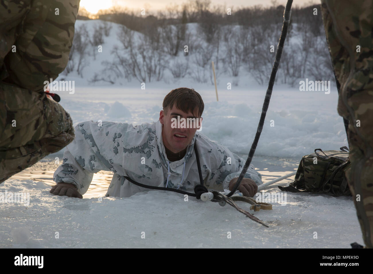 Ice breaking drills hi-res stock photography and images - Alamy
