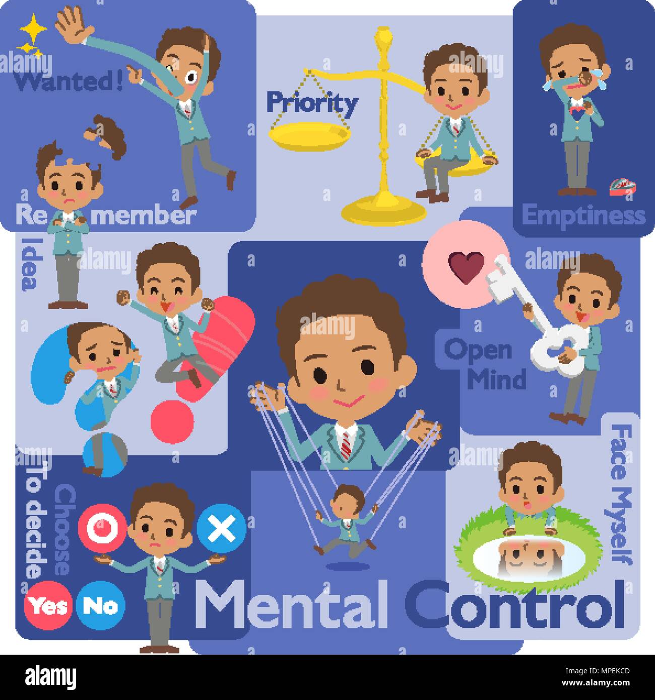 Volition vector vectors hi-res stock photography and images - Alamy