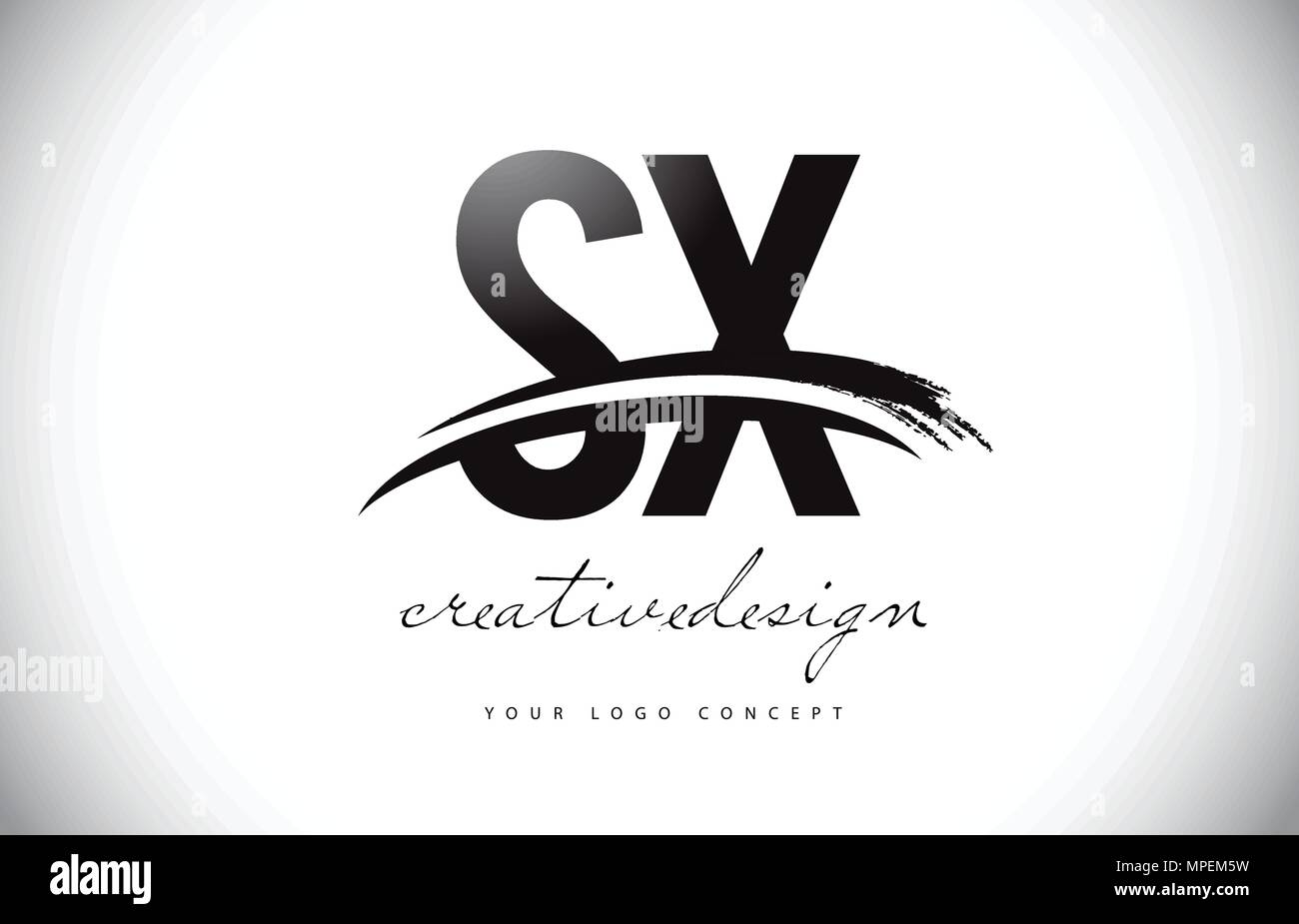 Sx letters Stock Vector Images - Alamy