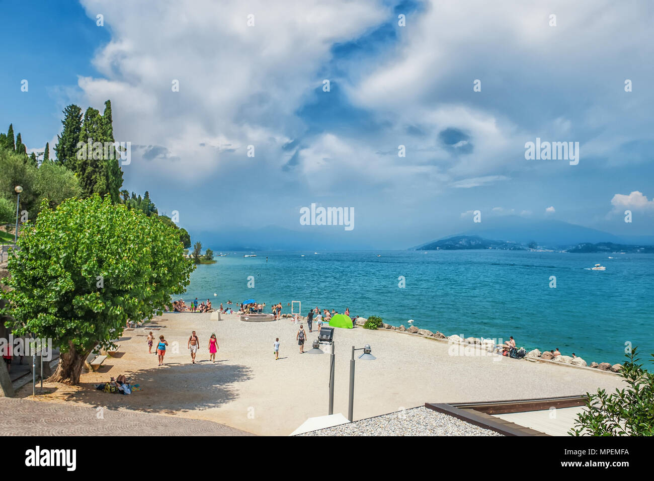 sirmione-beach-high-resolution-stock-photography-and-images-alamy
