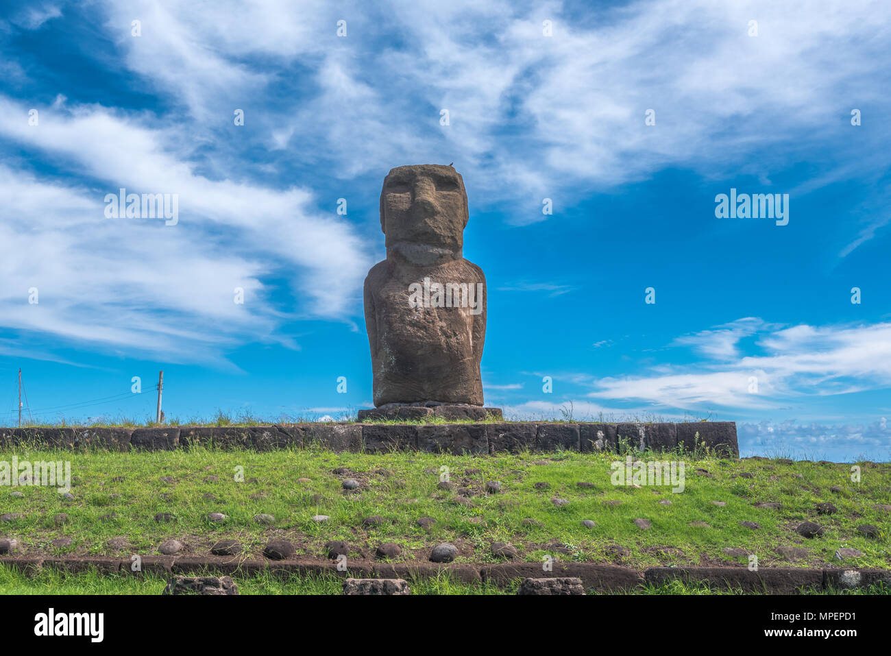 Moai excavation hi-res stock photography and images - Alamy