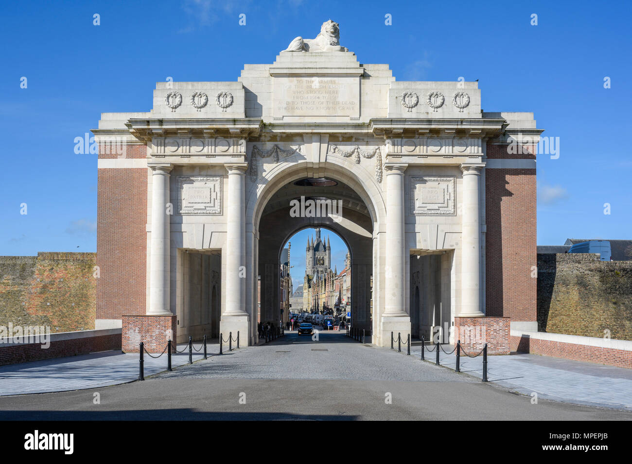 Menin gate 1918 hi-res stock photography and images - Alamy