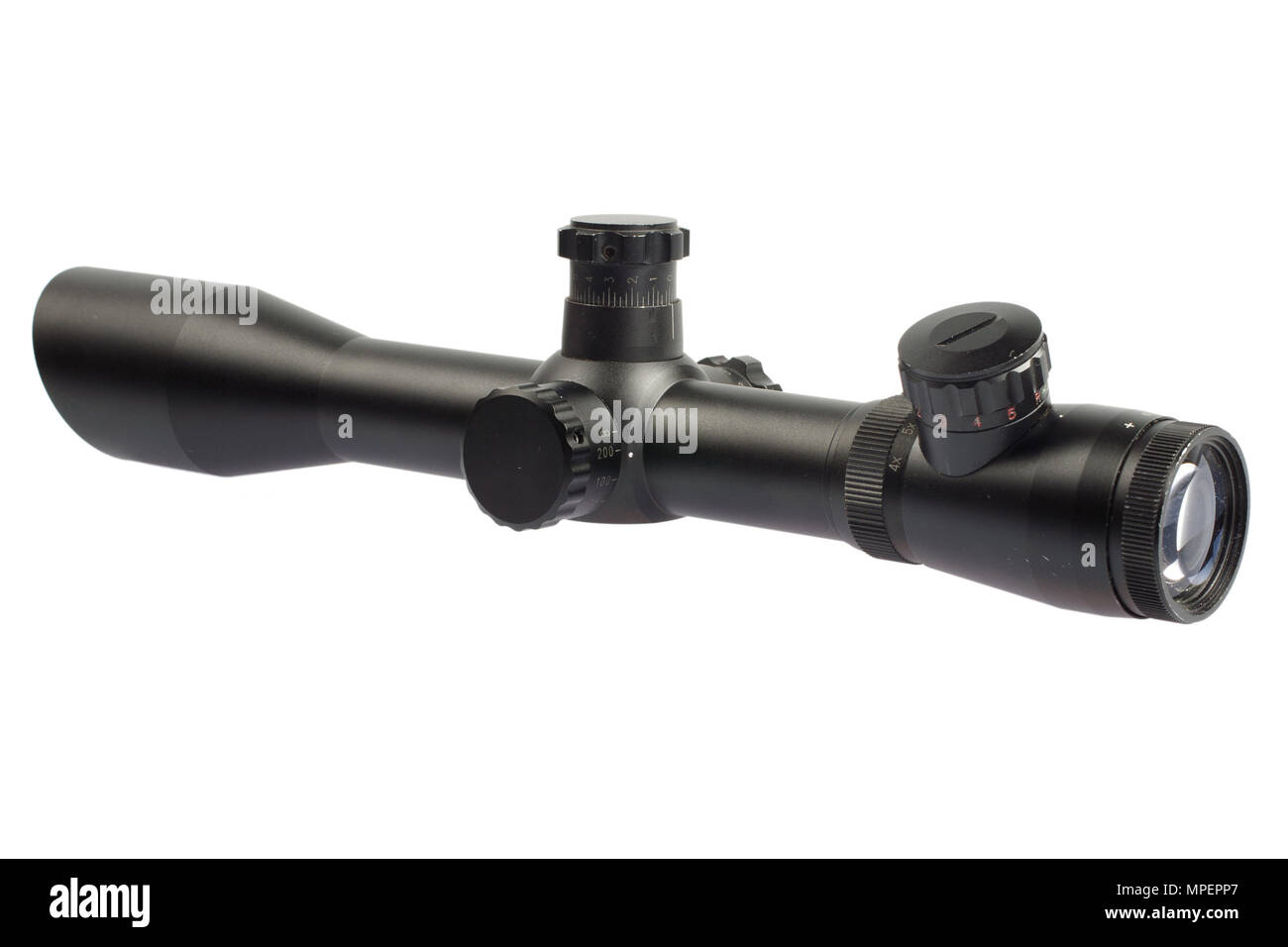 modern sniper scope isolated Stock Photo - Alamy