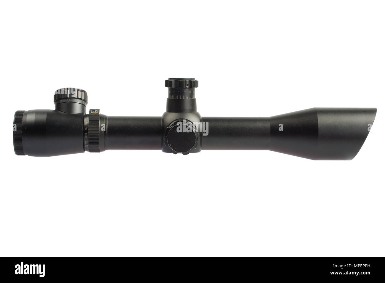 modern sniper scope isolated Stock Photo - Alamy