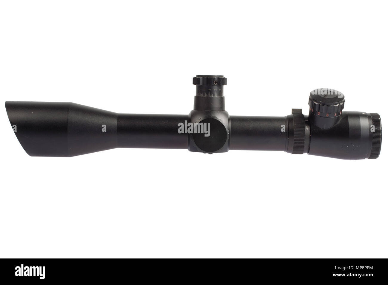 modern sniper scope isolated Stock Photo - Alamy