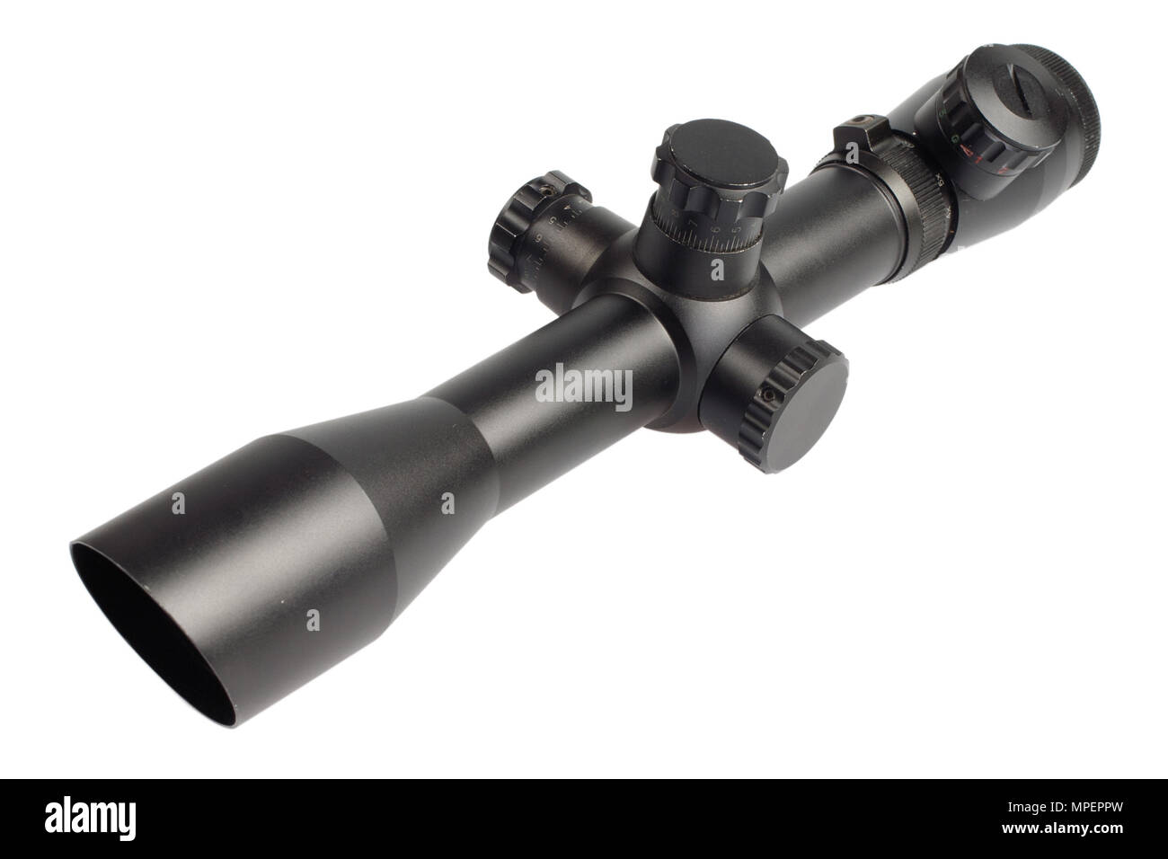 modern sniper scope isolated Stock Photo - Alamy