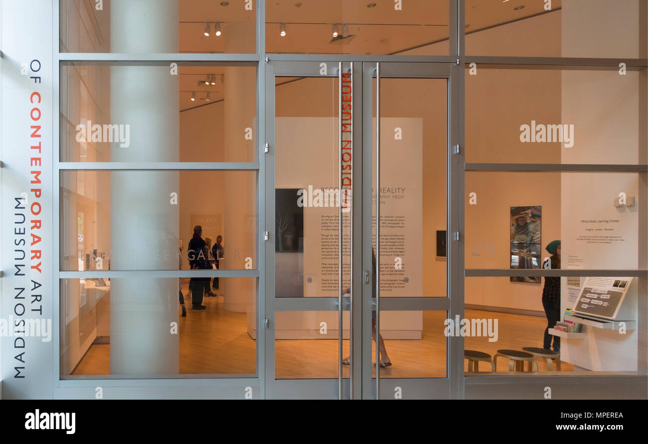 Madison Museum of Contemporary Art Wisconsin Stock Photo - Alamy