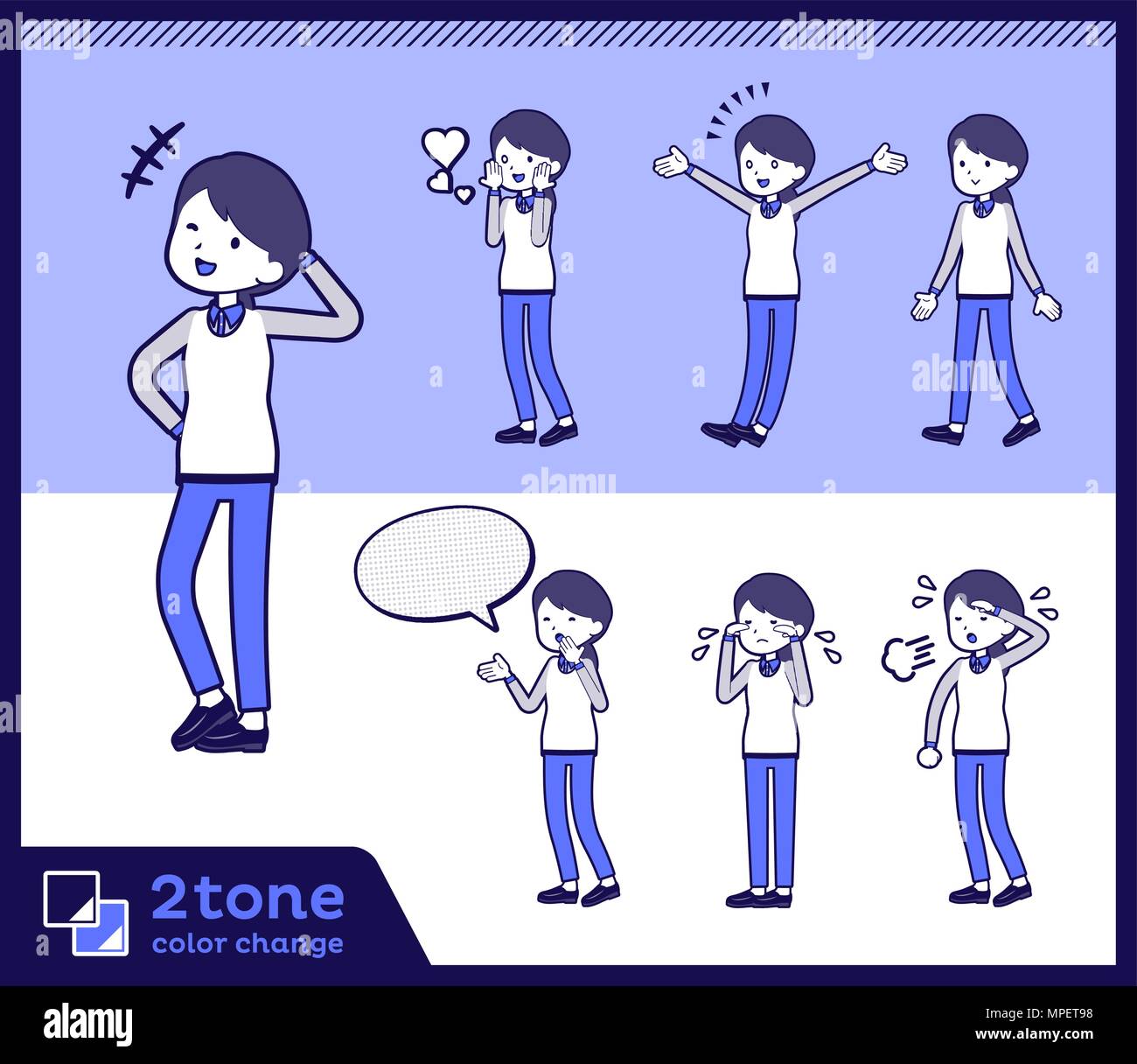 Women store clerk drawing hi-res stock photography and images - Alamy